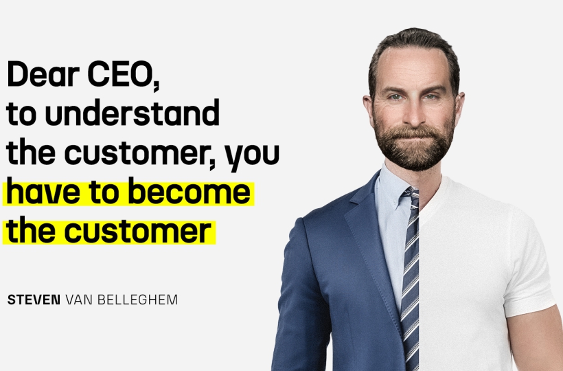 Dear CEO, to understand the customer, you have to become the customer ...